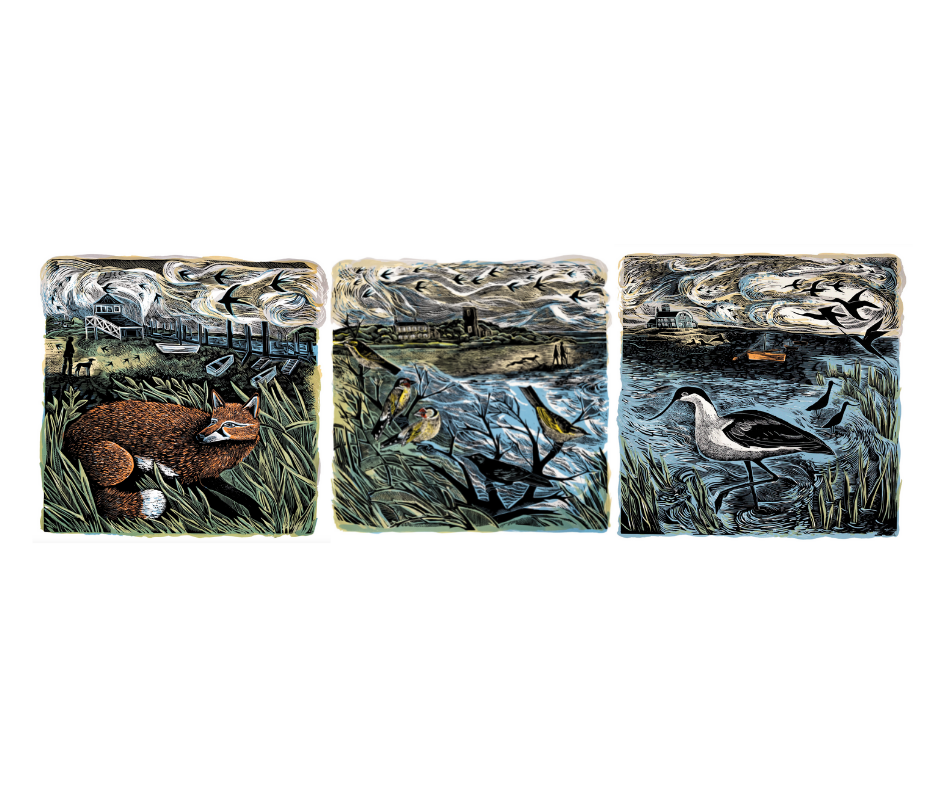 Norfolk Triptych – Angela Harding