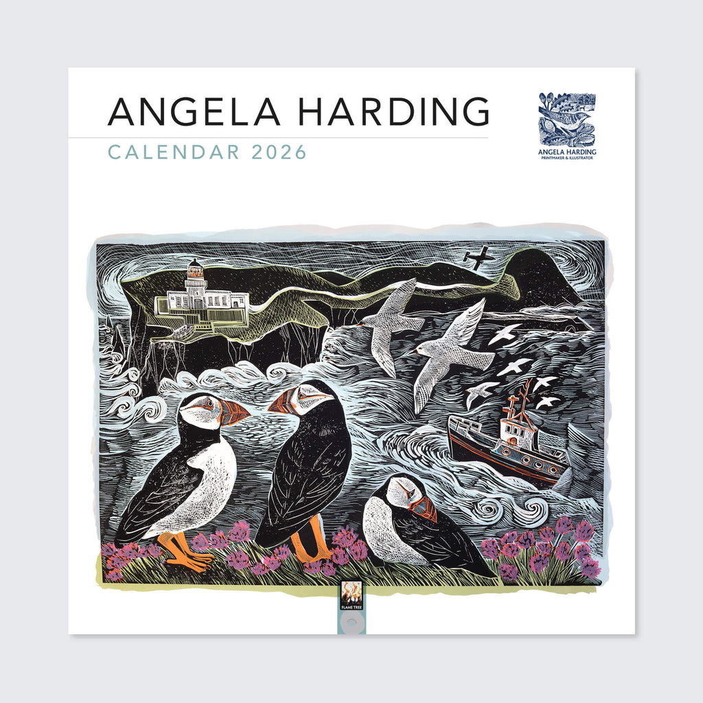 Angela Harding | 2026 Wall Calendar | Flame Tree Publishing