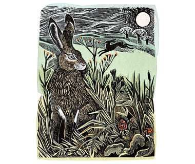 British Birds and Countryside Linocut Prints | Angela Harding