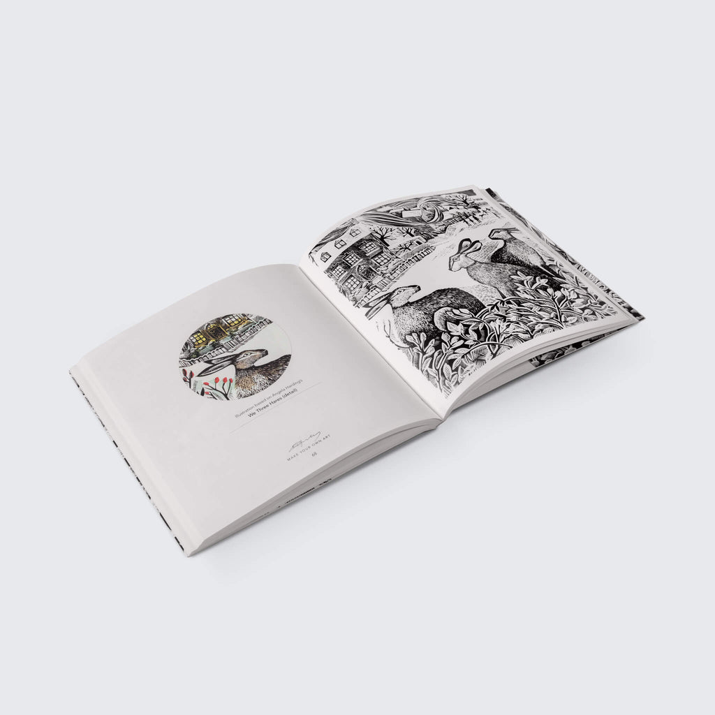 Wildlife Colouring Book by Angela Harding