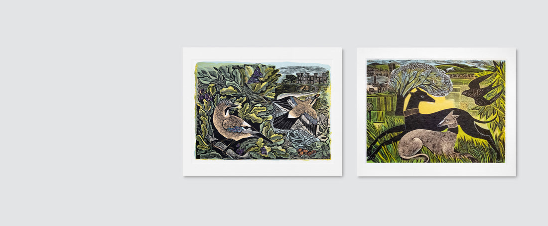 Angela Harding | Linocut Prints, Giftware and Paintings