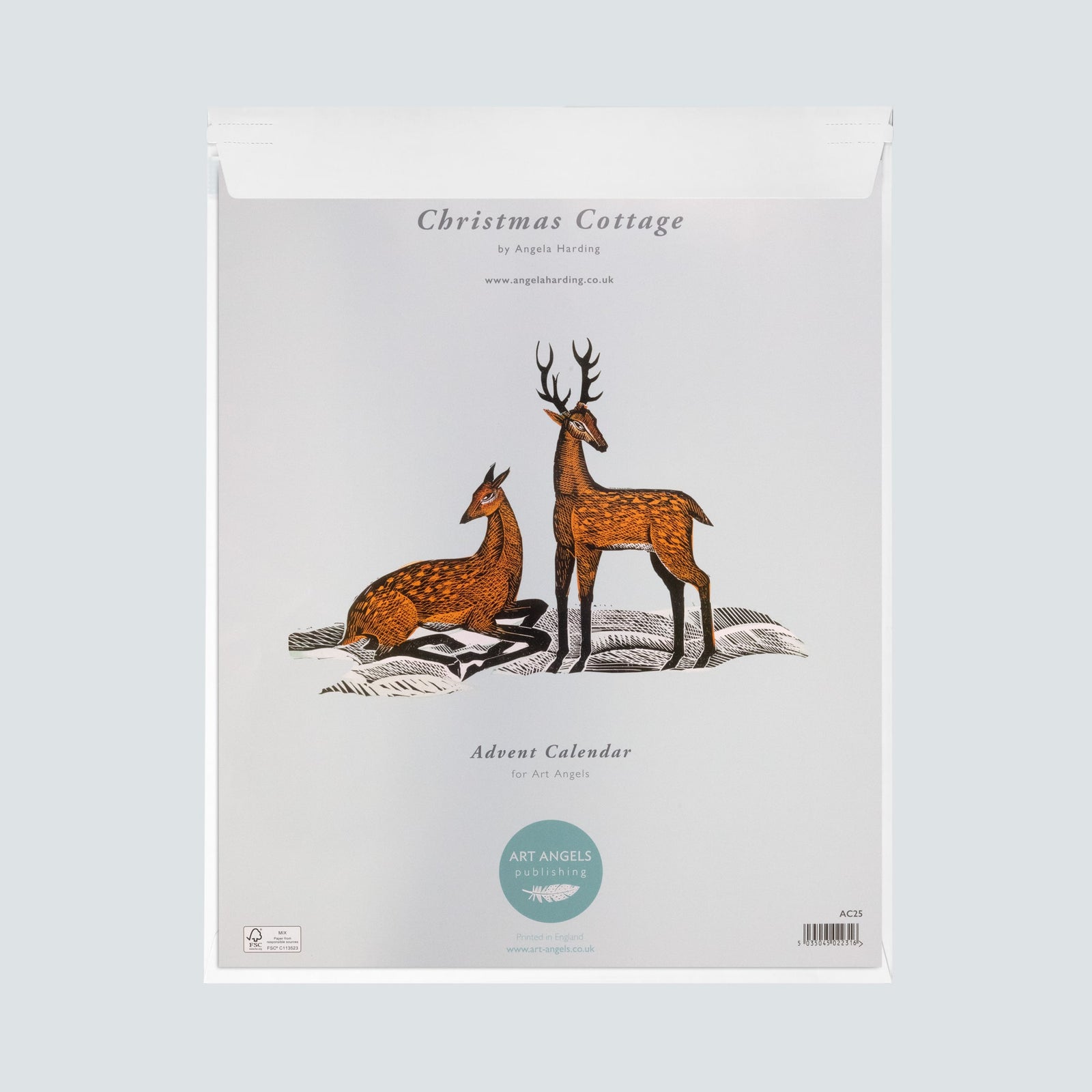 Christmas Cottage | Advent Calendar | Angela Harding