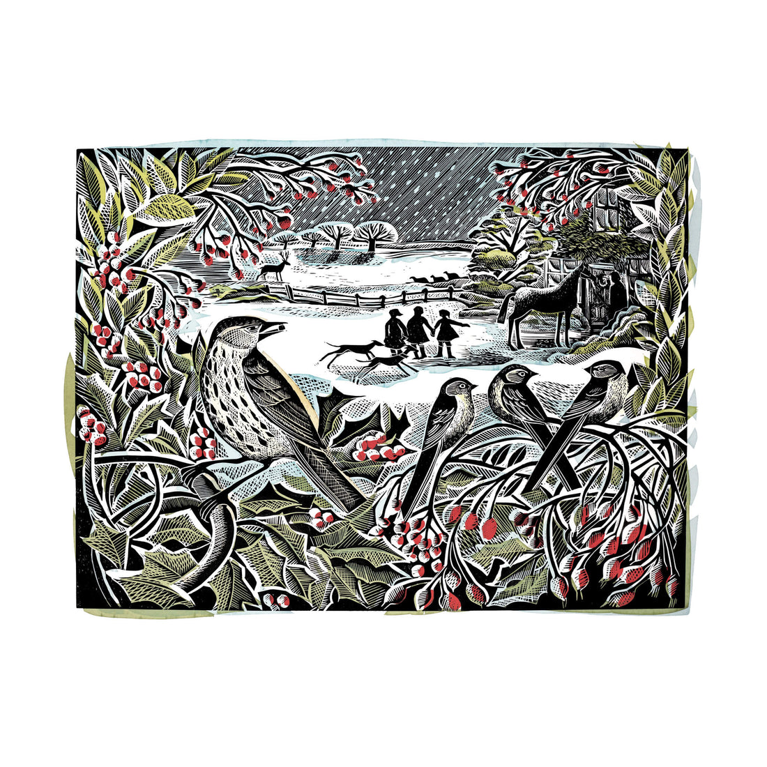 British Birds and Countryside Linocut Prints | Angela Harding – Page 2